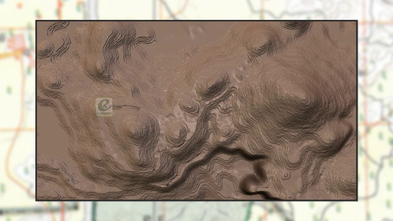 Radial drainage pattern - YouTube