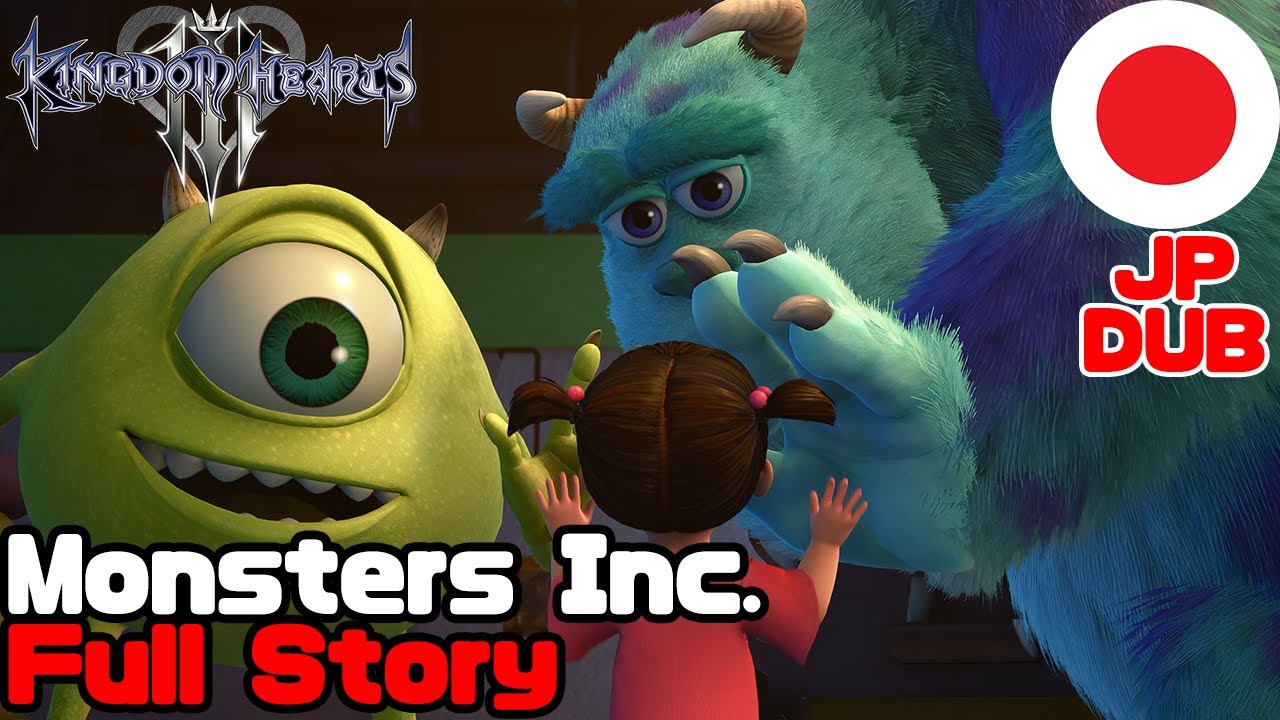 Monsters Inc(Monstropolis) Full Story COMPLETE 4K | Kingdom Hearts 3 ...