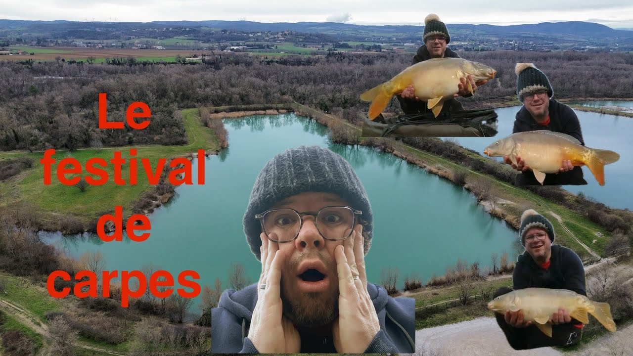Première pêche 2024 : Le festival de carpes - YouTube