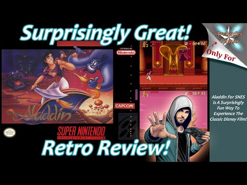 Aladdin For Super Nintendo Is Surprisingly Great! -  Retro Review