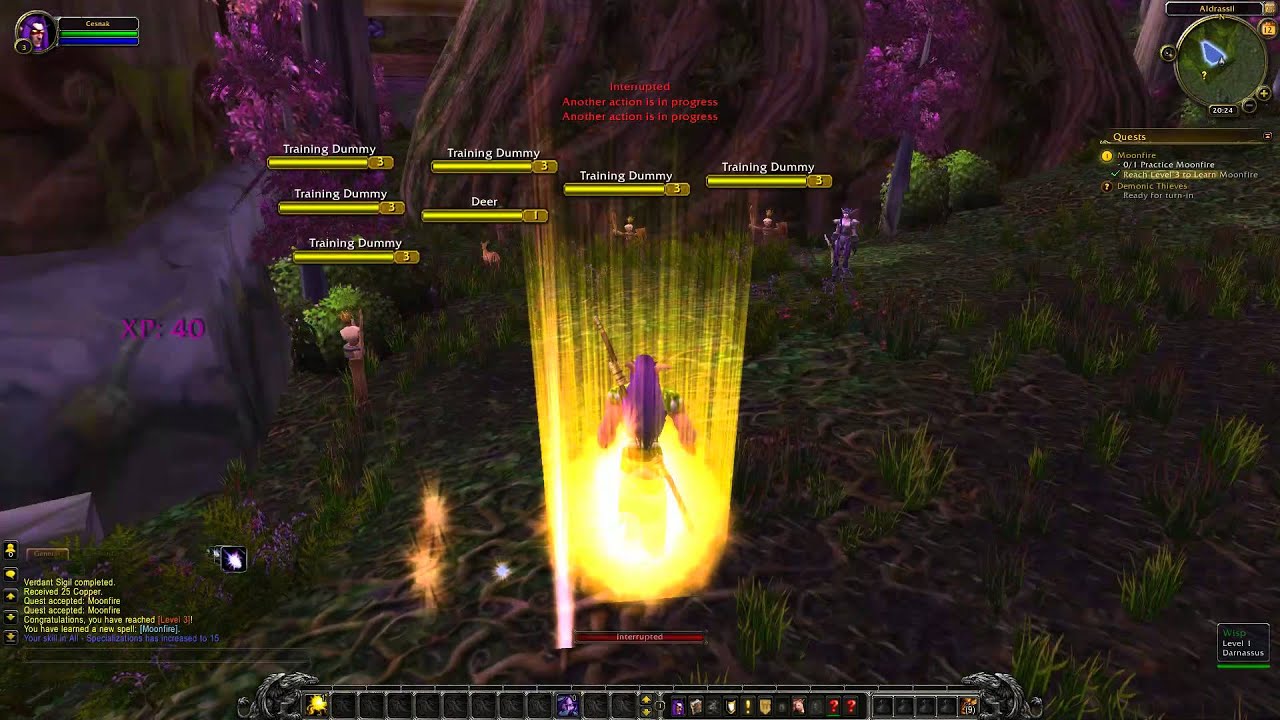Moonfire - World of Warcraft Quest Guide - YouTube