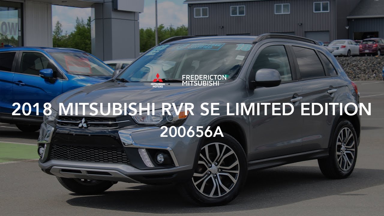 2018 MITSUBISHI RVR SE LIMITED EDITION - 200656A - YouTube