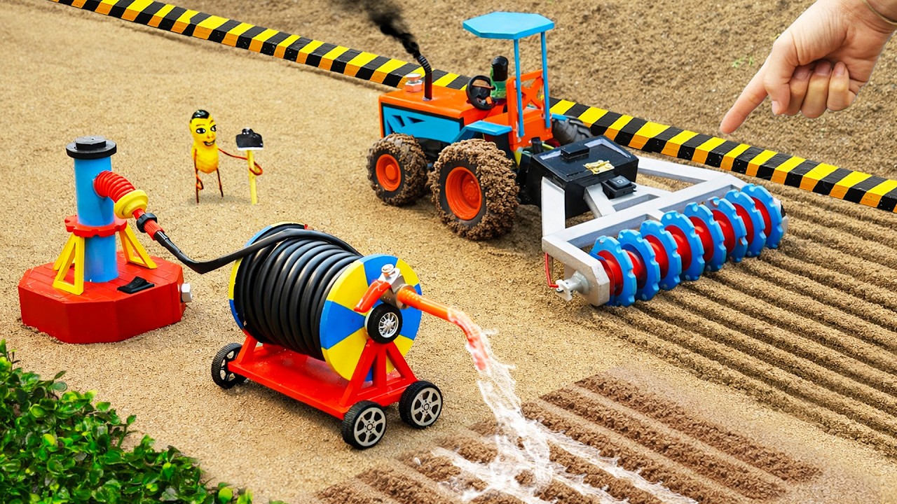 TOP Most Creative DIY Disc Harrow for Tractor John Deere | DIY Water ...