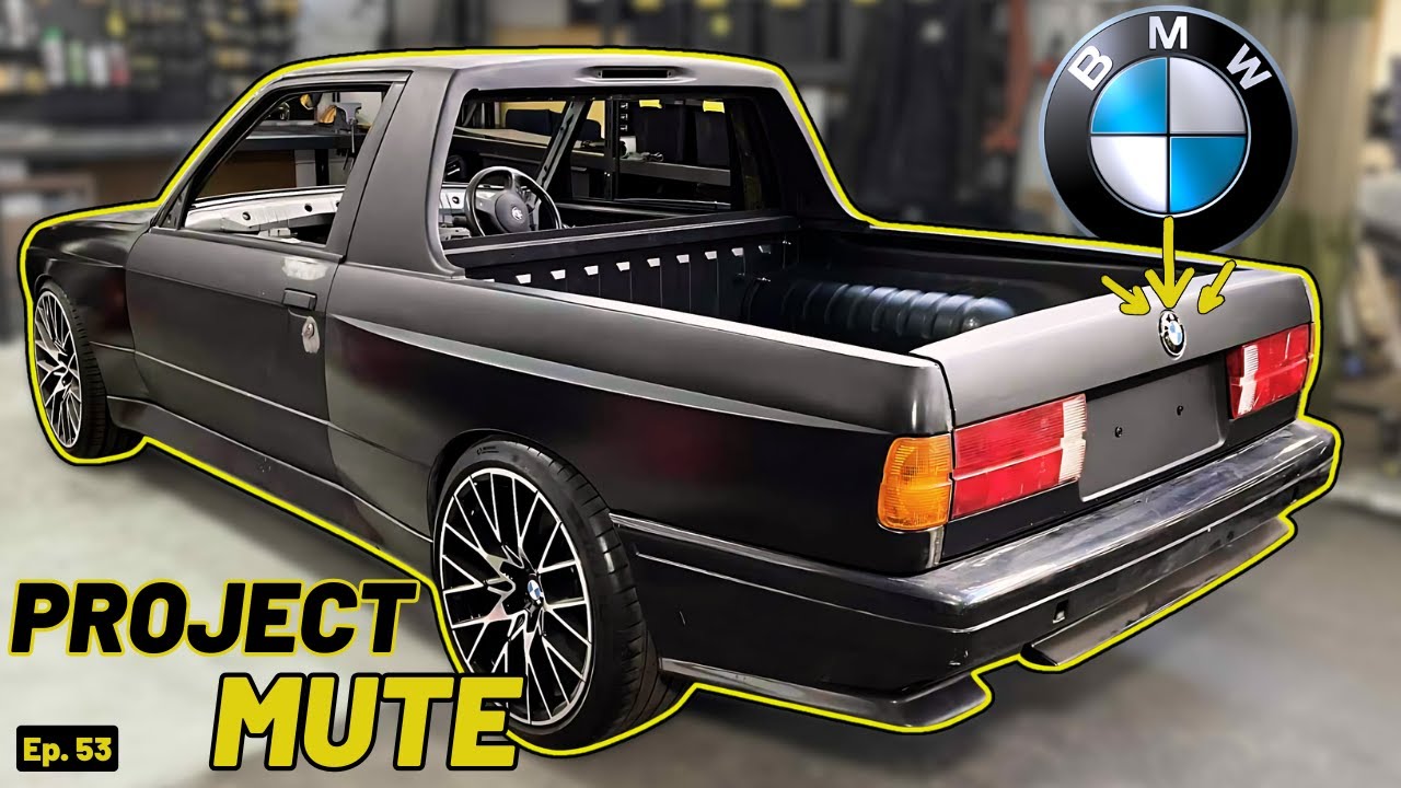 NO Breathing, NO Touching! Ep53 Building an E30 M3 Ute - YouTube