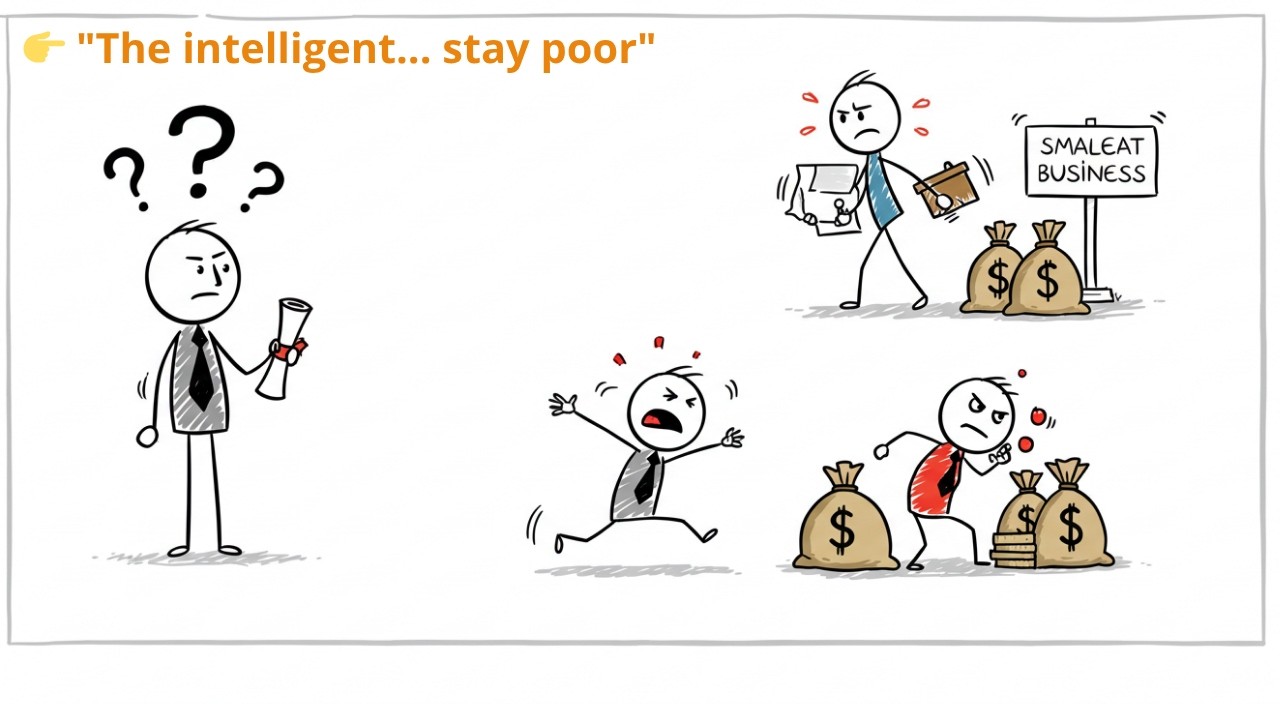 💰[Millionaire Mindset] "The Shocking Truth: Why Less Intelligent People ...