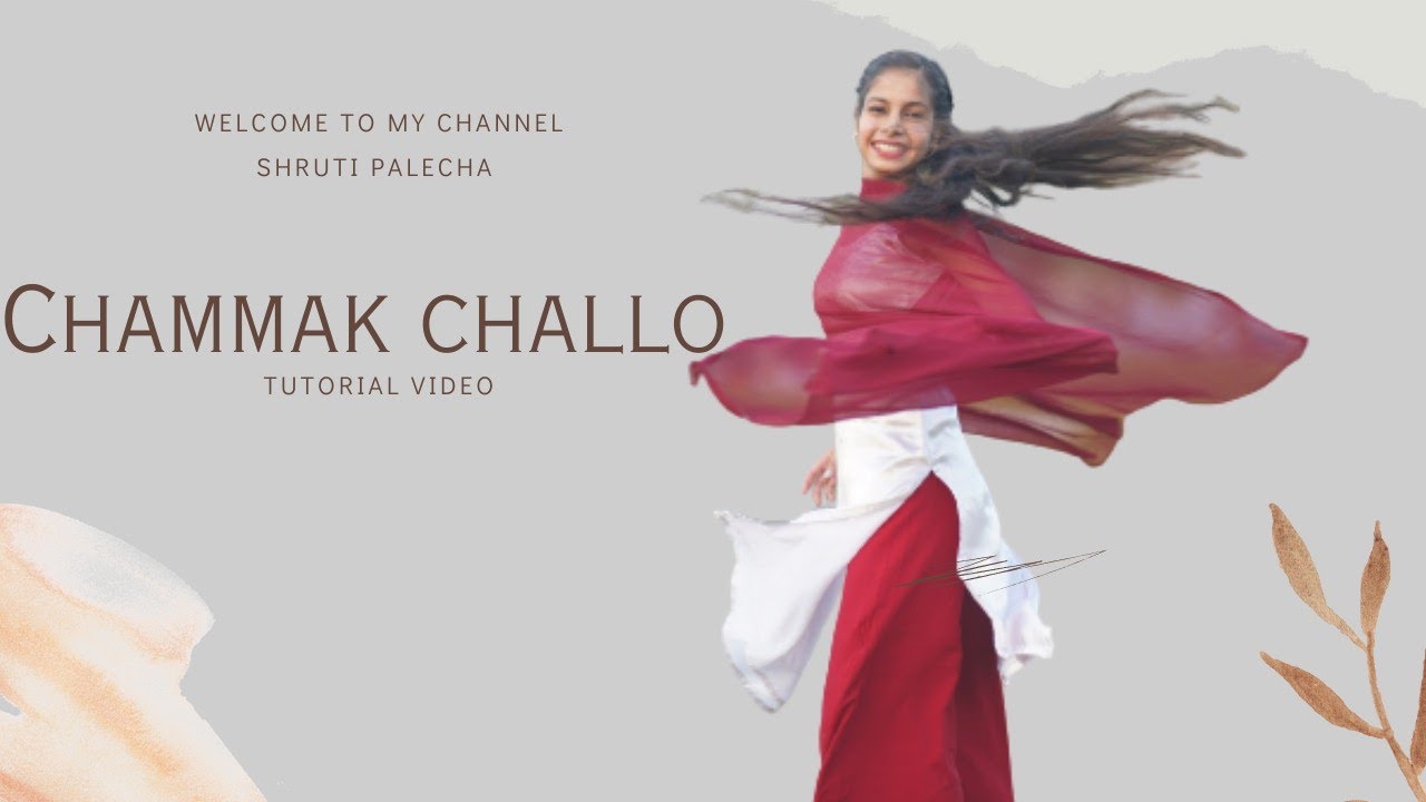 Chamak Challo Dance Tutorial | Step By Step | Ra One | Shruti Palecha ...