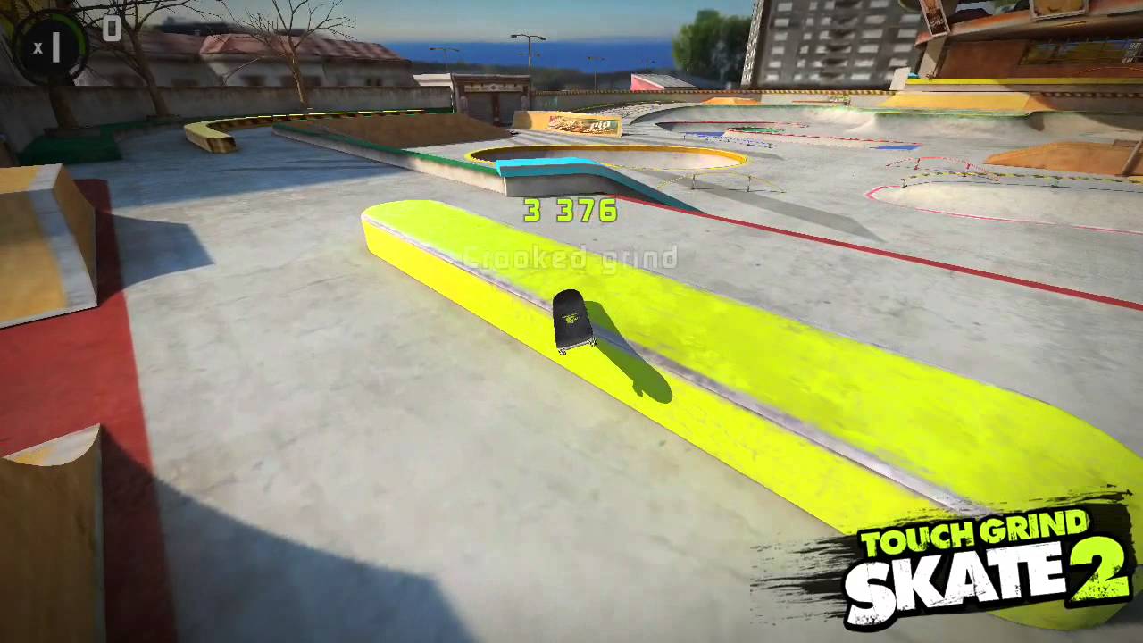 Touchgrind Skate 2: awesome tricks part 2. (360 540 720) cool underflip ...