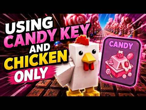 +1 Keyboard Escape Using ONLY the Candy Key & Chicken! 🐔🍭