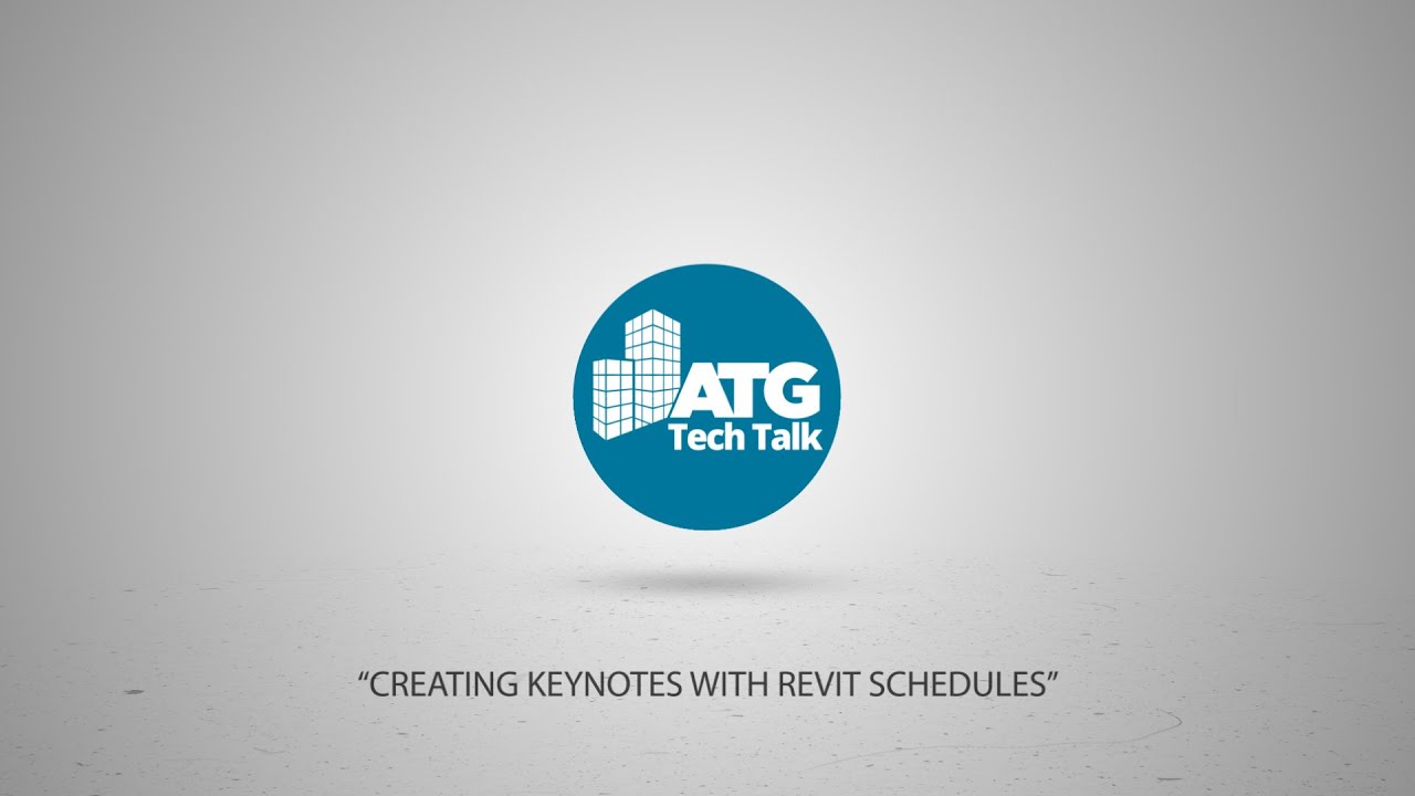 Creating Keynotes With Revit Schedules YouTube Creating Keynotes With Revit Schedules YouTube