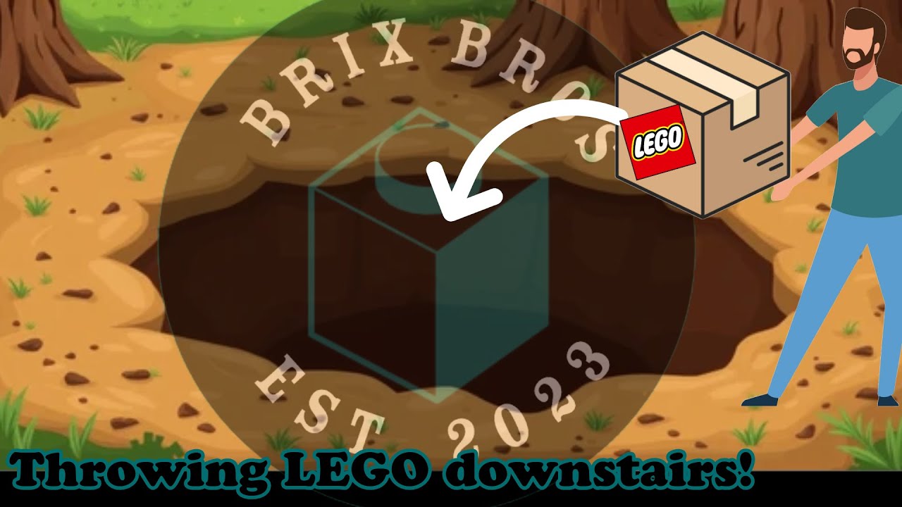 Throwing Lego downstairs! - YouTube