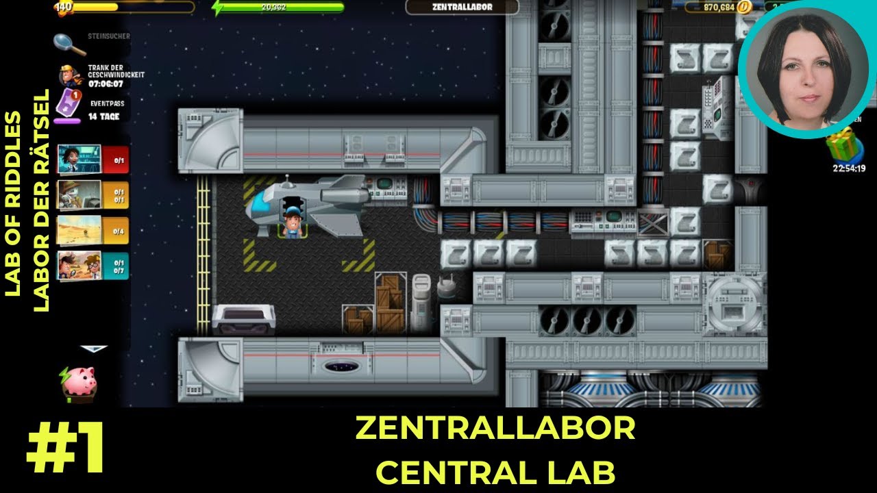 Zentrallabor | Central Lab | Lab of Riddles | Labor der Rätsel | DIGGYS ...