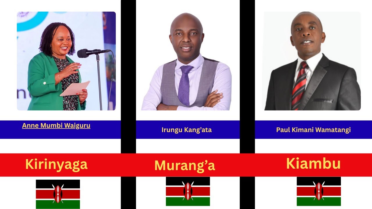 All 47 County Governors in Kenya (2025 Full Breakdown) - YouTube