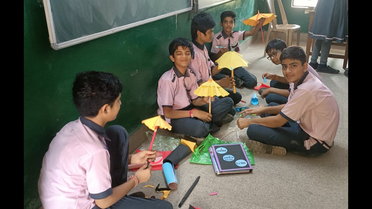 Umbrella Making Competition - YouTube