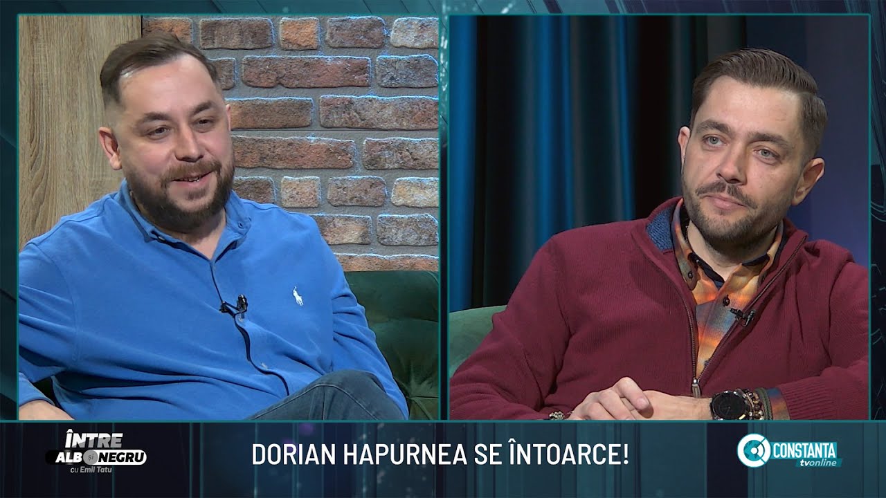 Dorian Hapurnea se întoarce! „Între alb și negru” cu Emil Tatu - YouTube