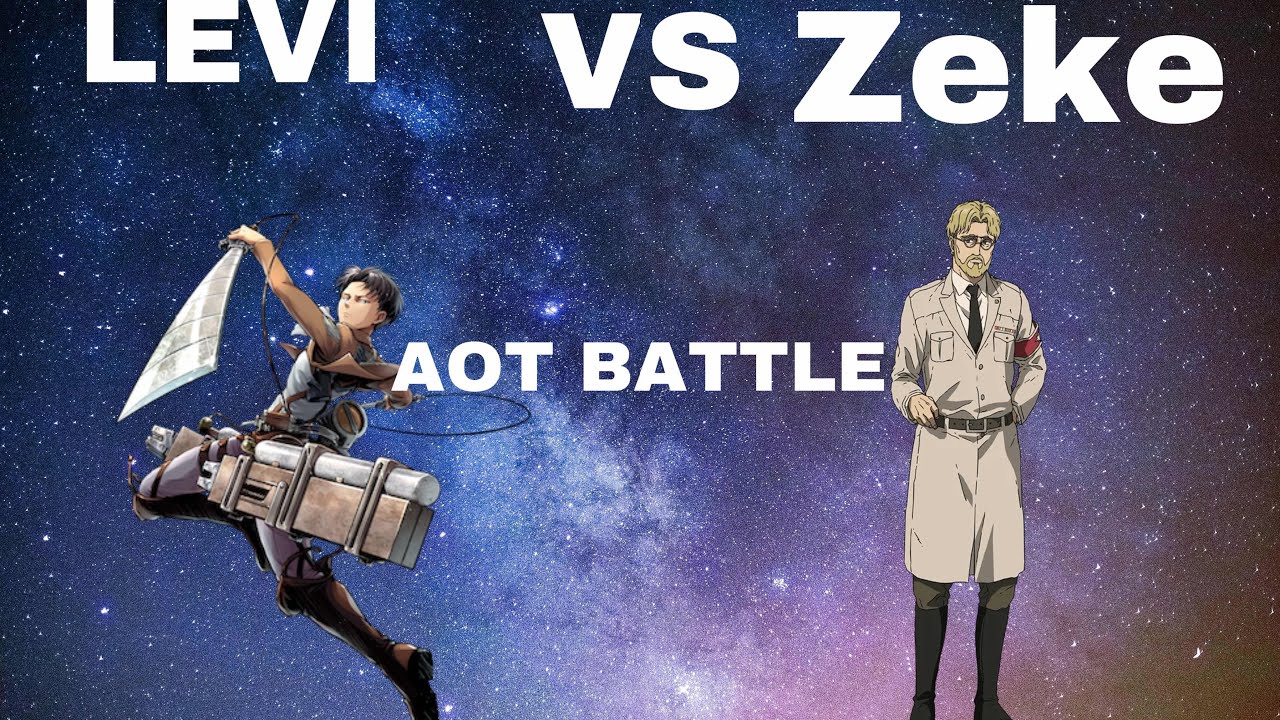 Captain Levi vs Zeke|full fight|aot anime battle - YouTube