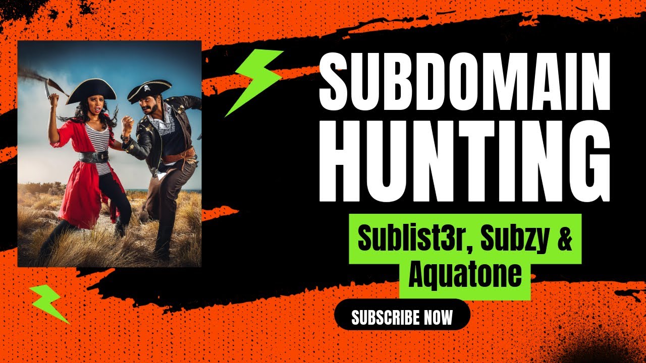 Subdomain Hunting using Sublist3r, Subzy & Aquatone (Tutorial) - YouTube