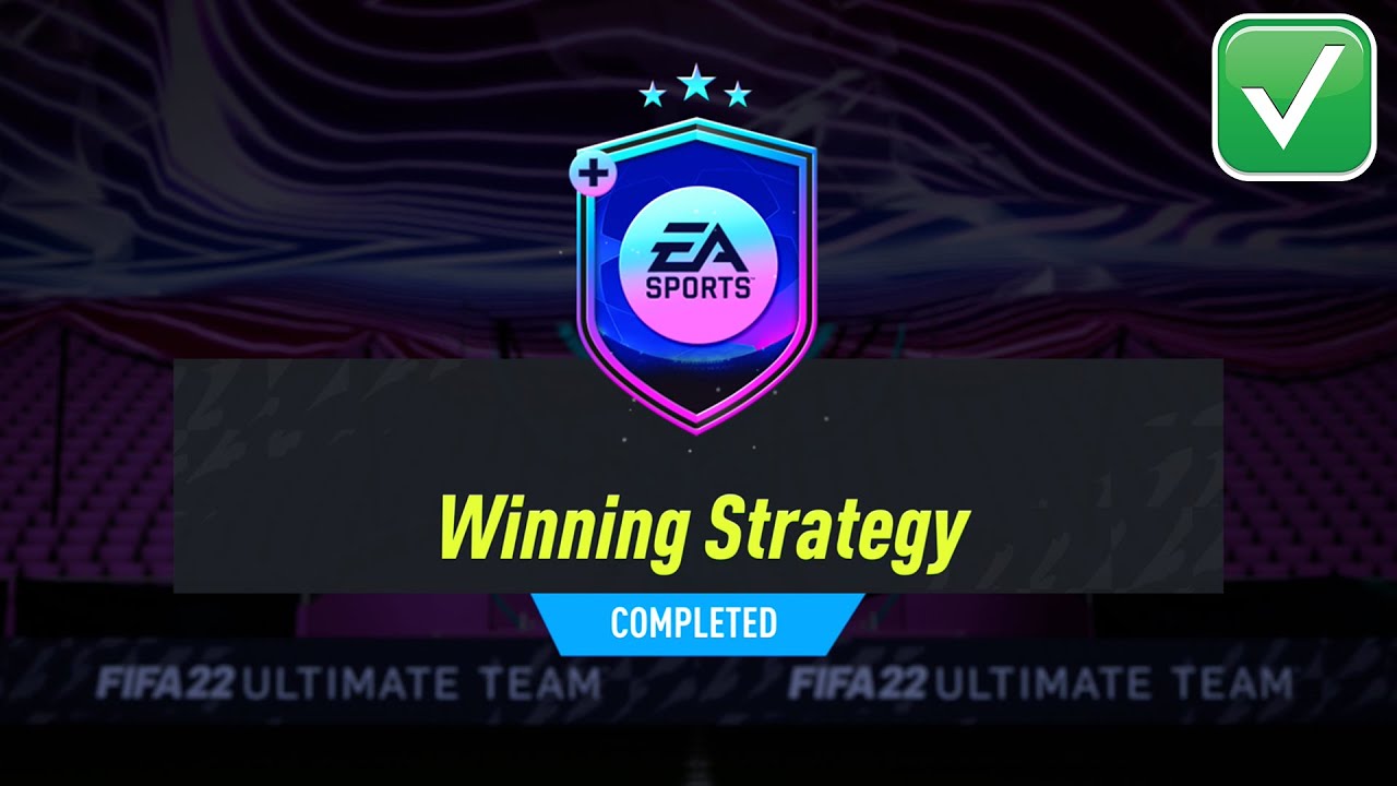 WINNING STRATEGY SBC SOLUTION - FIFA 22 WINNING STRATEGY SBC COMPLETED ...