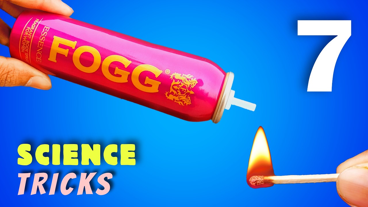 7 New Science Activities & Experiments Compilation At Home - YouTube