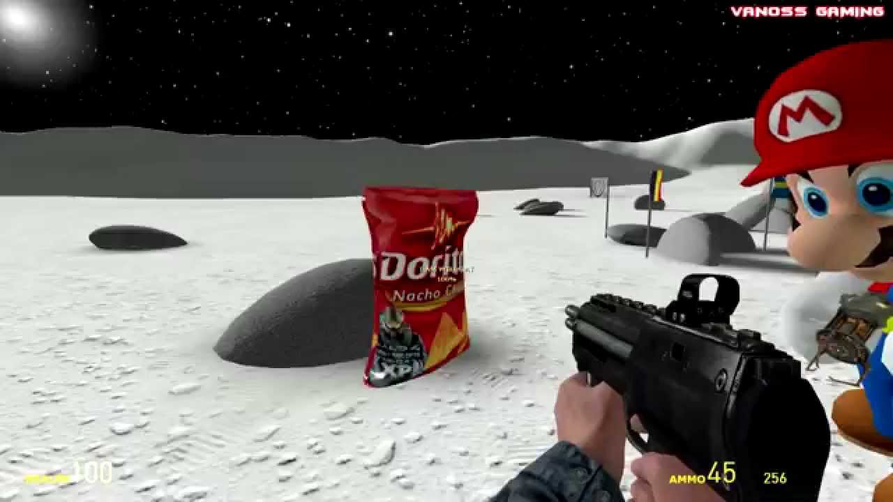 MOON Edition - Doritos Bag Fight, The Matrix, Space Ship - YouTube