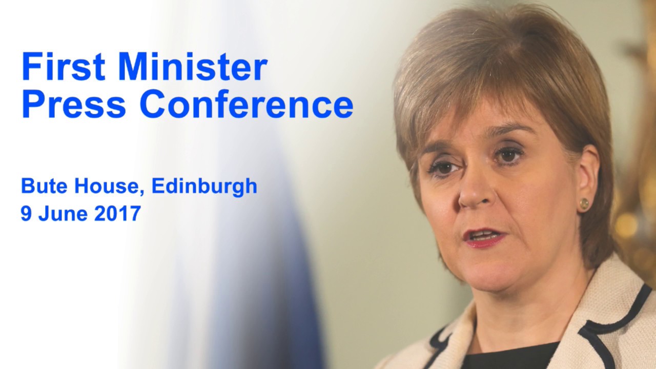 First Minister Press Conference - YouTube