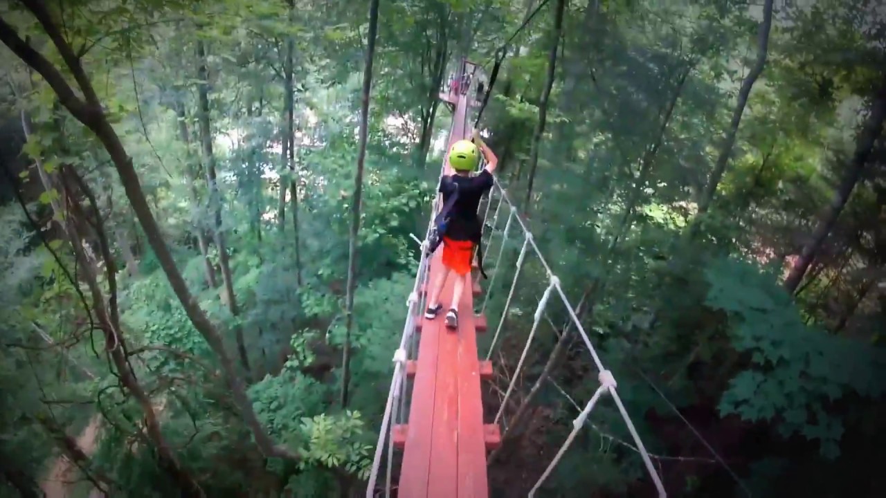 ZIPLINE accident - YouTube