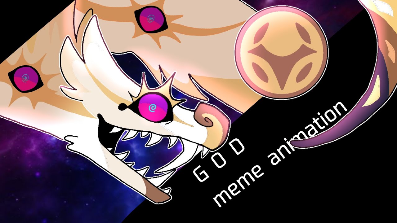G. O. D. meme animation [loop] creatures of sonaria - YouTube