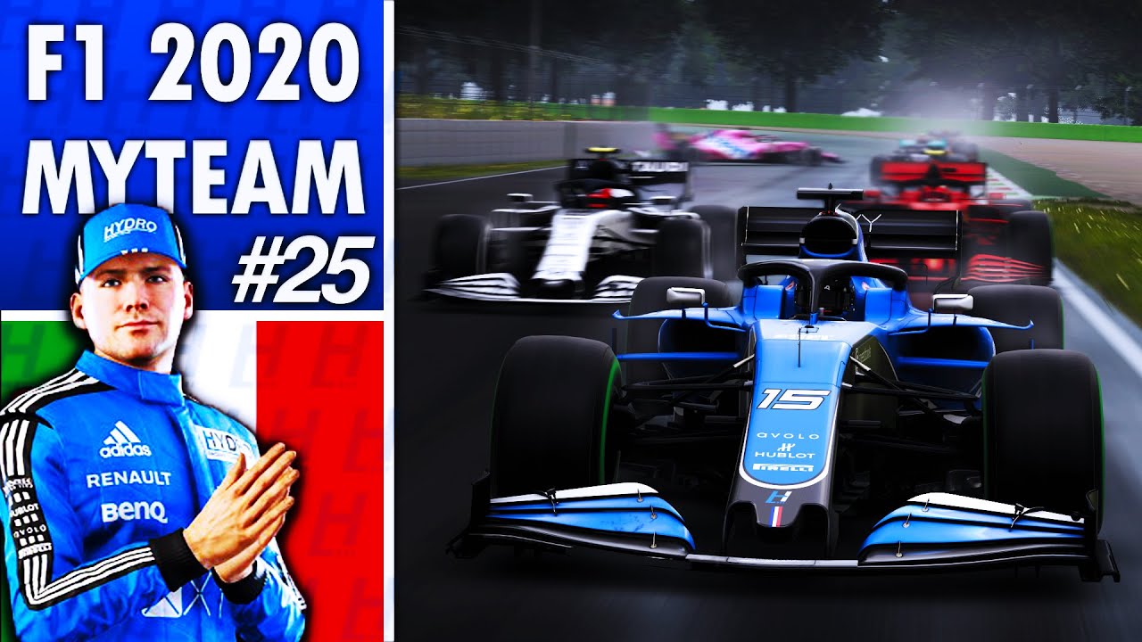 F1 2020 MyTeam #25 : COURSE FOLLE, DES CRASHS, etc... - YouTube