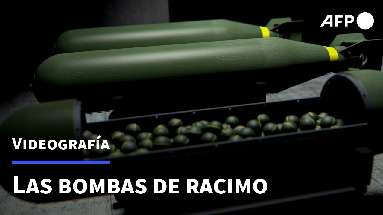 Las bombas de racimo | AFP - YouTube
