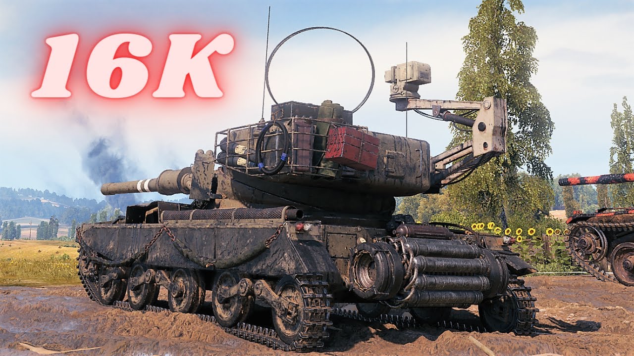 Manticore 16K Spot Damage World of Tanks , WoT Replays tank game - YouTube