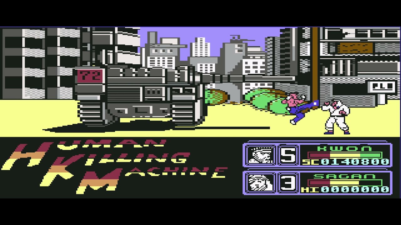 Human Killing Machine (C64) Longplay (Game Loops) - YouTube