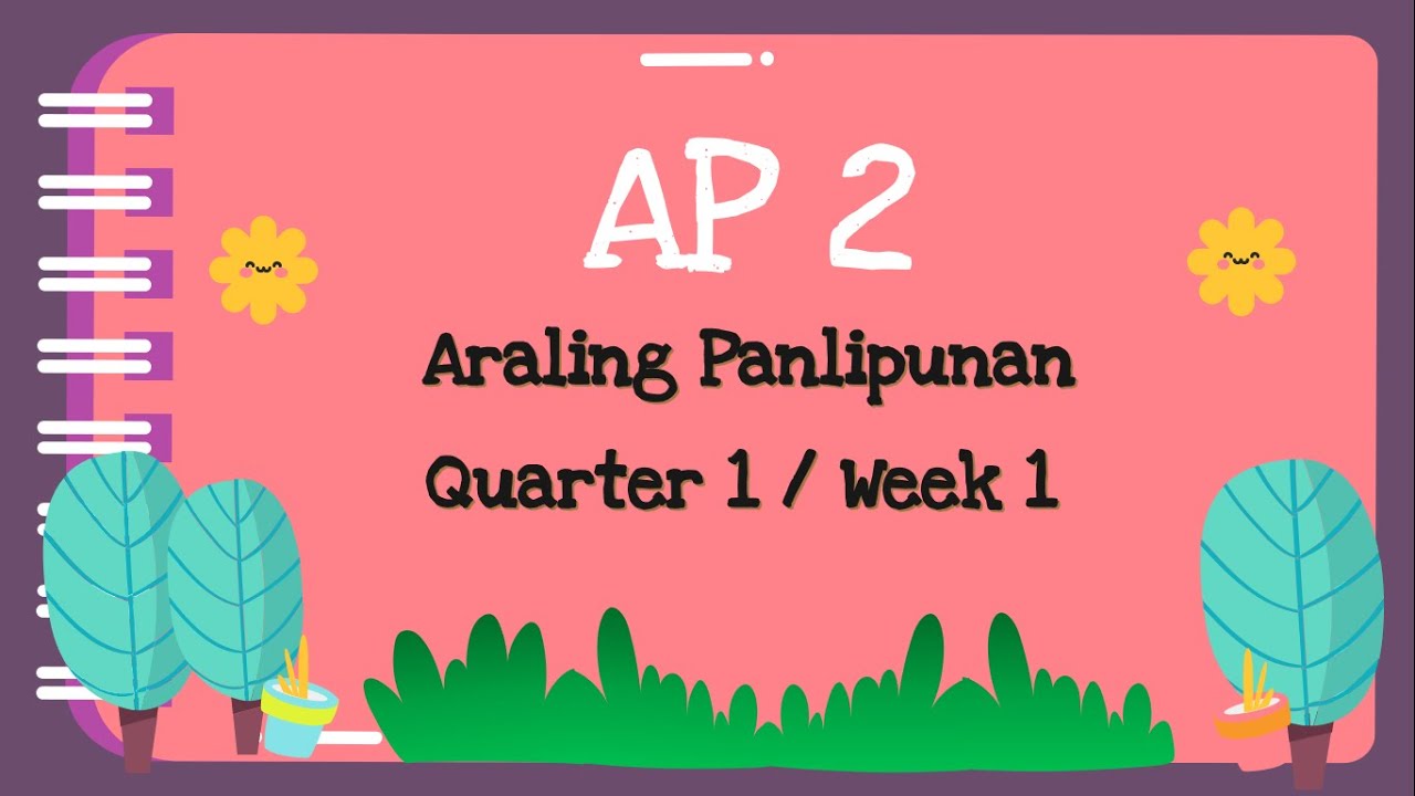 AP 2 Q1 W1 (ANG KOMUNIDAD) - YouTube