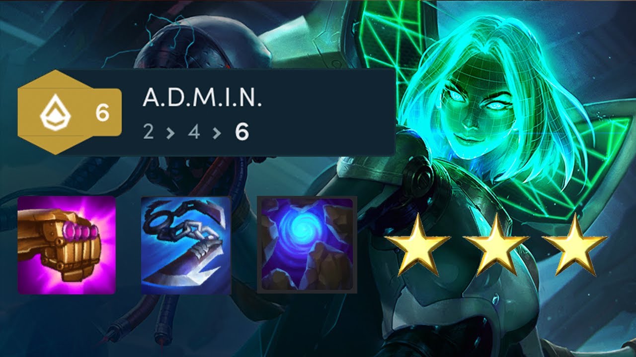 3 Star LeBlanc 6 A.D.M.I.N.- Patch 13.1 TFT Set 8｜Teamfight Tactics ...