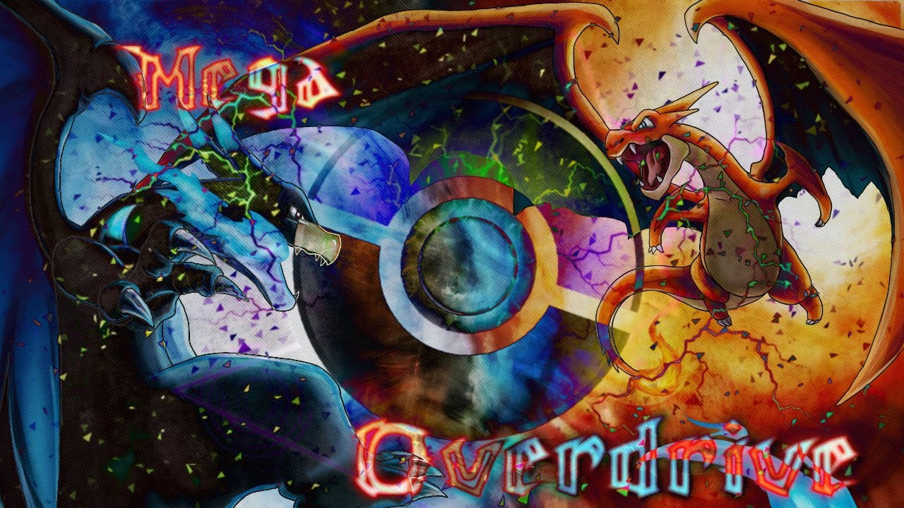 Mega overdrive : charizard x y shiny sol y luna - YouTube