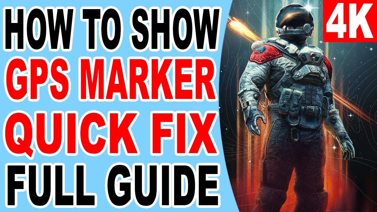 Starfield How to Fix GPS Marker Navigation Bug Not Showing on Map - YouTube