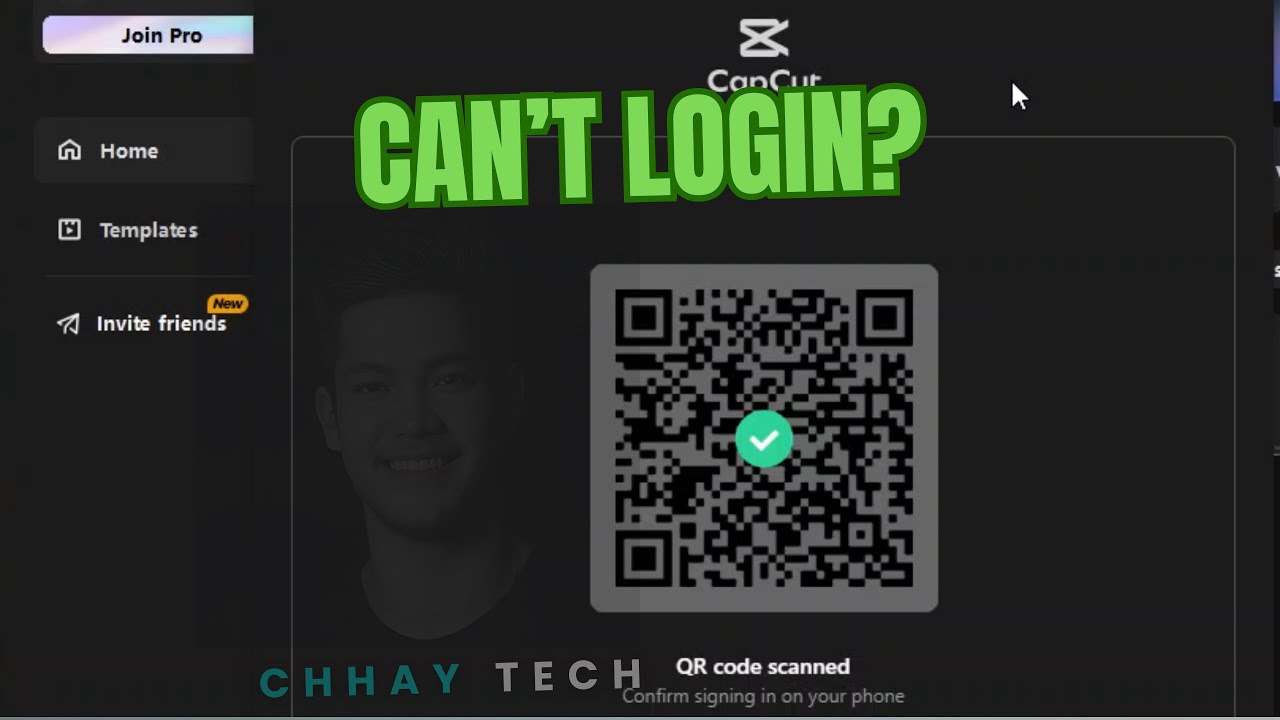 CapCut PC QR Code Login Failed? Try This Easy Fix! - YouTube