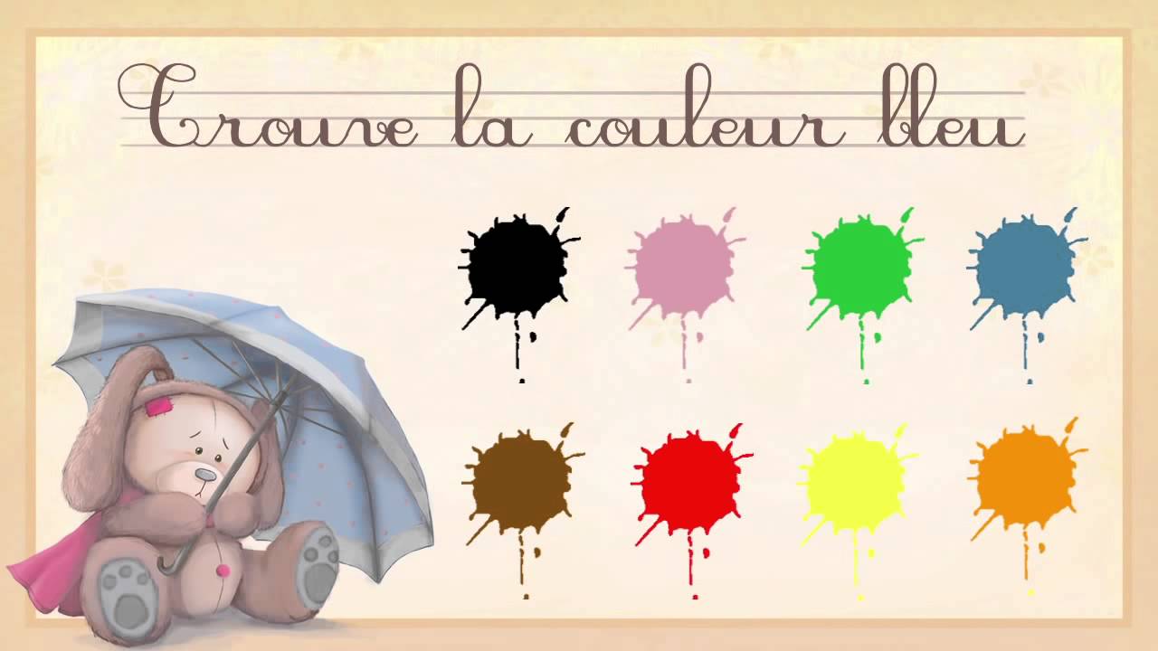Apprendre les couleurs en s'amusant Francais - YouTube