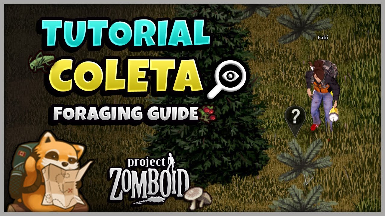 COLETA - Tutorial de Habilidades Project Zomboid - Foraging Guide - YouTube