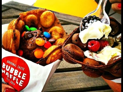 BUBBLE WAFFLE Original - YouTube