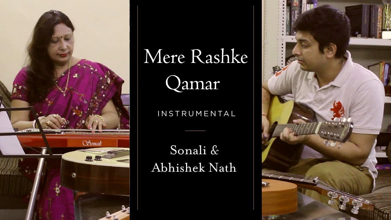 Mere Rashke Qamar Instrumental Version | Sonali Nath & Abhishek Nath ...