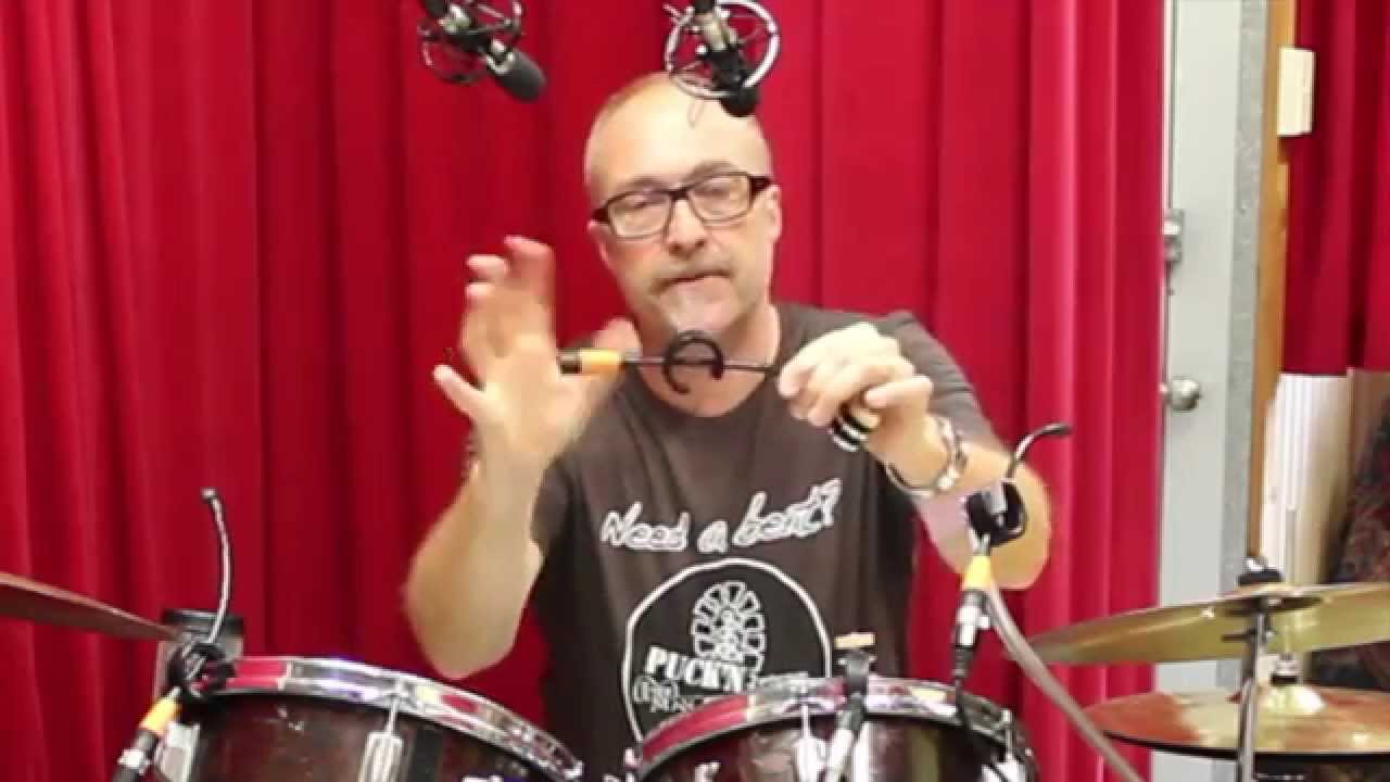 GRIT drum mics demo - YouTube