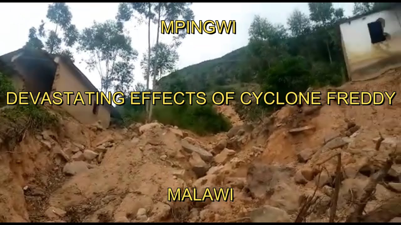 The Devastating Effects of Freddy, a month after:Mpingwi - YouTube