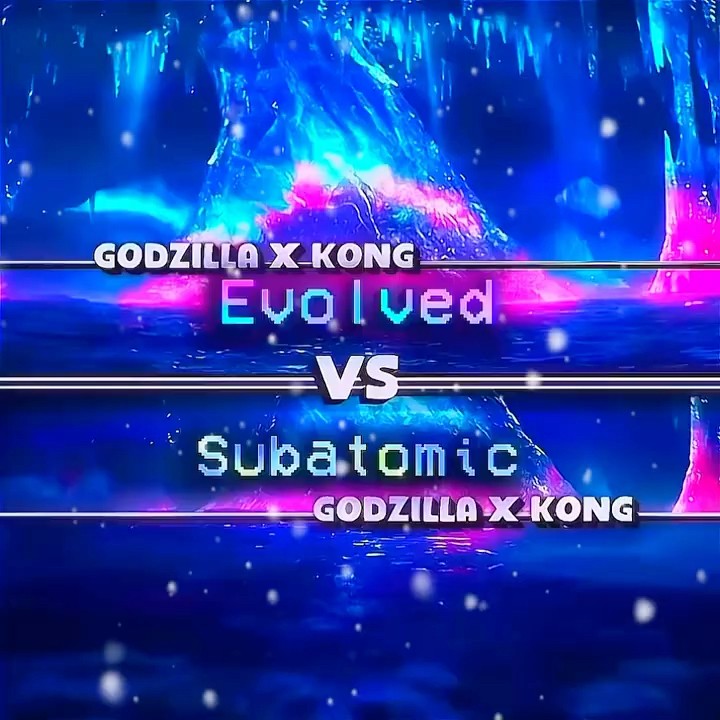 Evolved Godzilla vs subatomic Godzilla #edit #godzilla #battleedit # ...