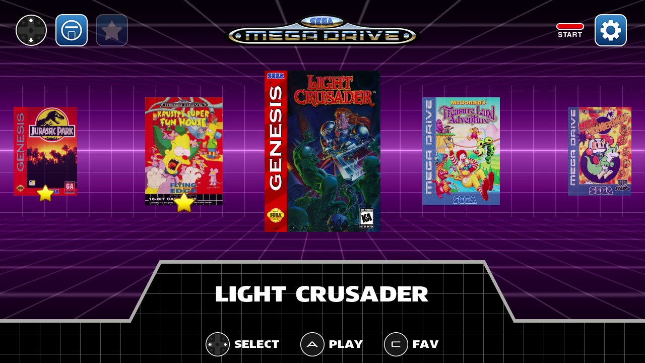 Blast16 - Sega Mega Drive/Genesis mini UI for Raspberry Pi - New layout ...