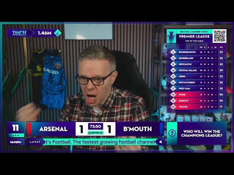 GOLDBRIDGE Best Bits | Arsenal 1-2 Bournemouth 