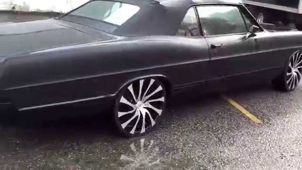 1967 ford galaxie 500 xl on 22 inch Starr wheels. 390 v8 big block ...