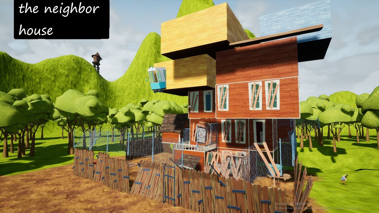 Hello Neighbor Mod Kit прохождение мода the neighbor house (act 3 ...