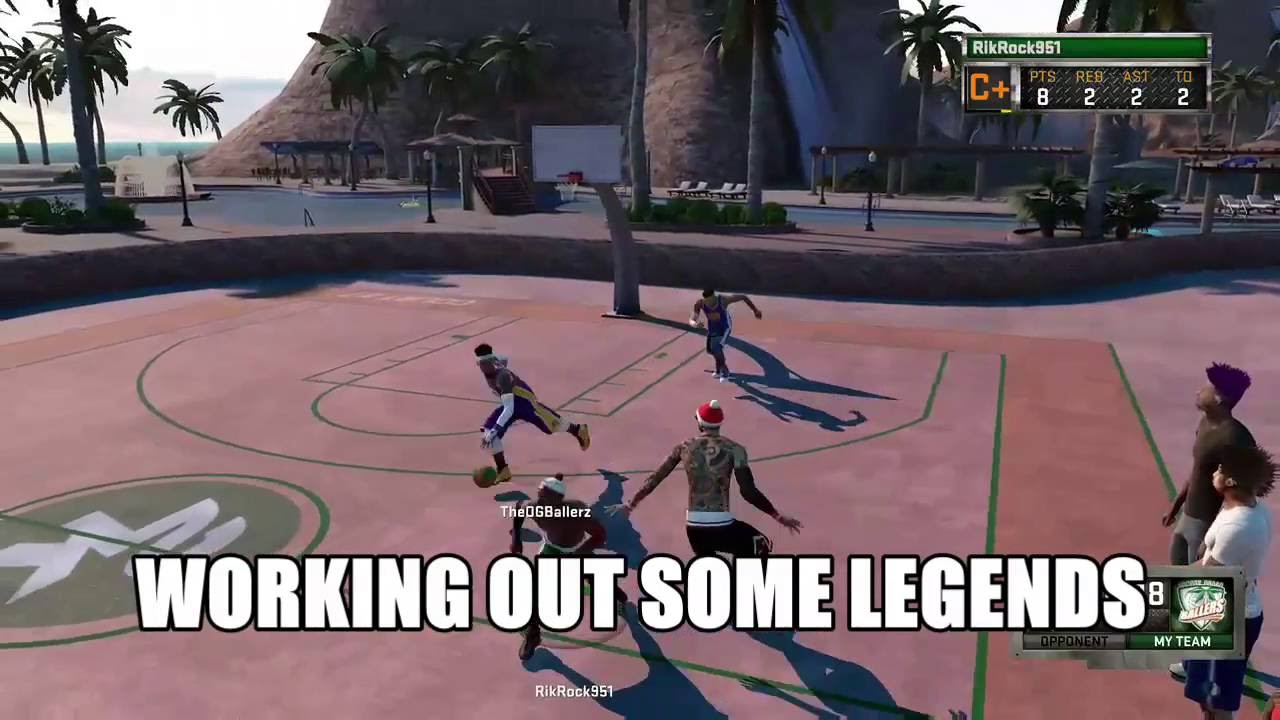 2k sunset ballers highlights - YouTube