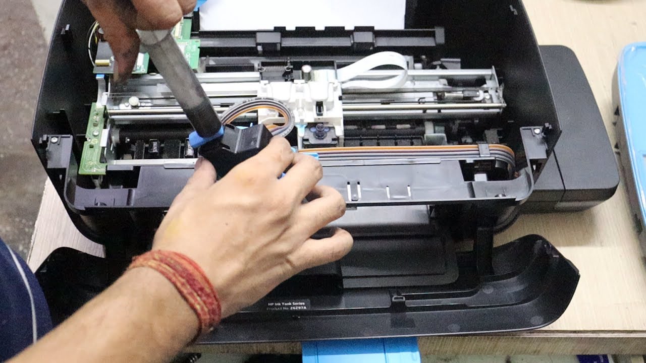 Hp inktank printers printing problem Printhead repair/cleaning with ...