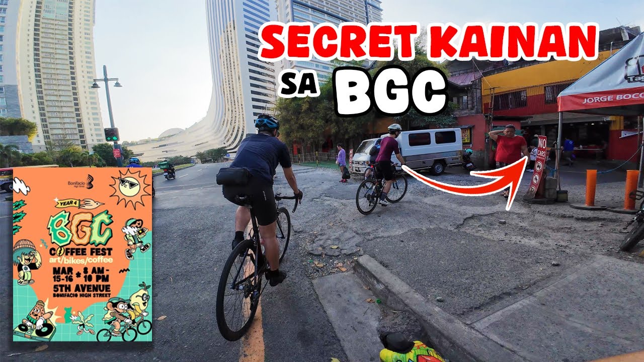 Coffee Fest sa BGC & Secret Kainan sa BGC | Sunday Bike Day EP6 - YouTube