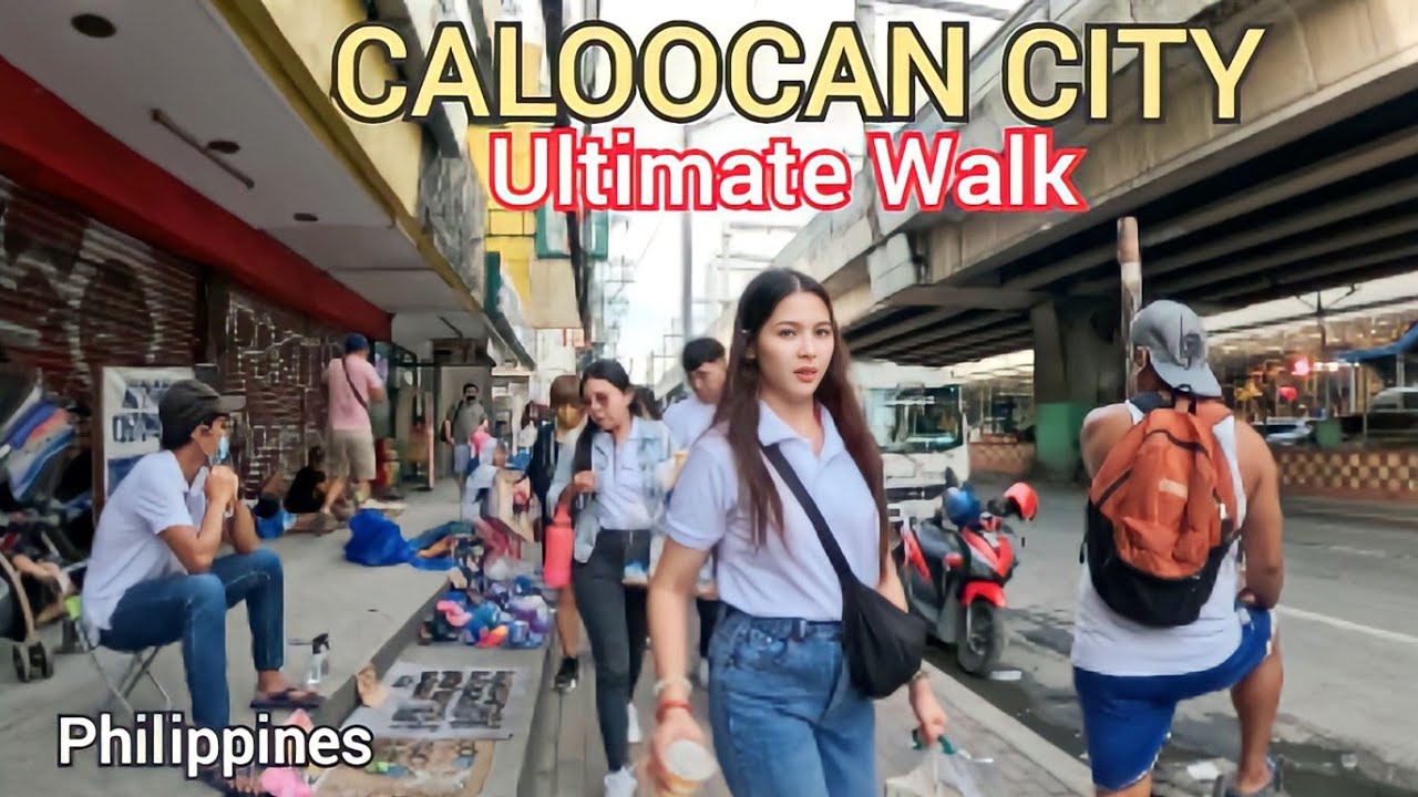 Ultimate Street Walk in Caloocan City Philippines [4K] - YouTube